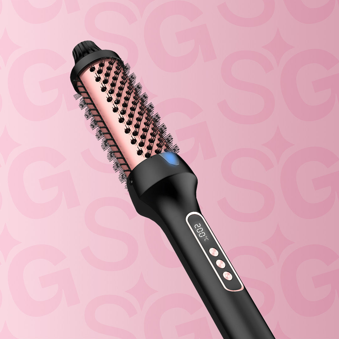 GloBrush Pro - 3 In 1 Thermal Brush – ShimmeryGlo
